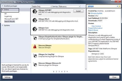 Debug Aspnet Mvc Application With Glimpse Codeproject