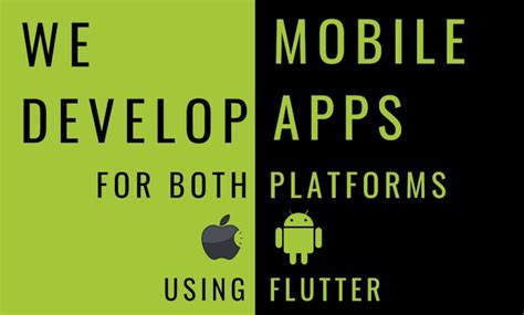 Develop Android And Ios Apps Using Flutter By Softlinklimited Fiverr