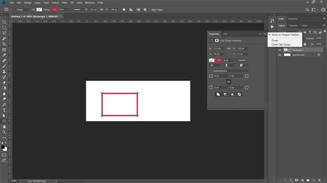 Photoshopcc 2019 Live Shape Properties Gone Canno Adobe Community