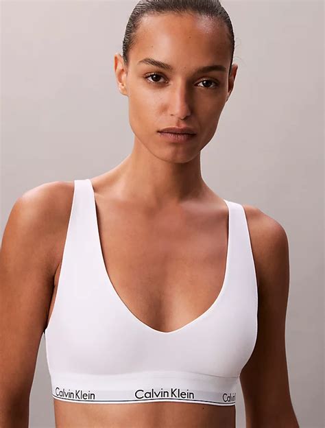 Ungepolsterter Triangel Bralette Icon Cotton Modal Calvin Klein