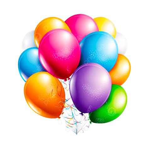 다른 색 풍선 세트 다른 색 풍선 풍선 생일 풍선 Png 일러스트 및 Psd 이미지 무료 다운로드 Pngtree
