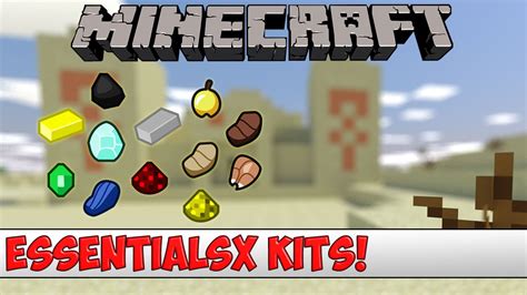Minecraft Plugin Tutorial EssentialsX Kits YouTube