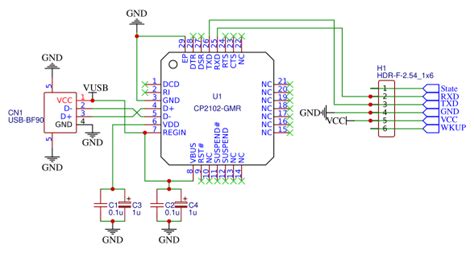CP2102 Resources EasyEDA
