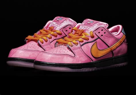 The Powerpuff Girls X Nike Sb Dunk Low Blossom” Releasing In December