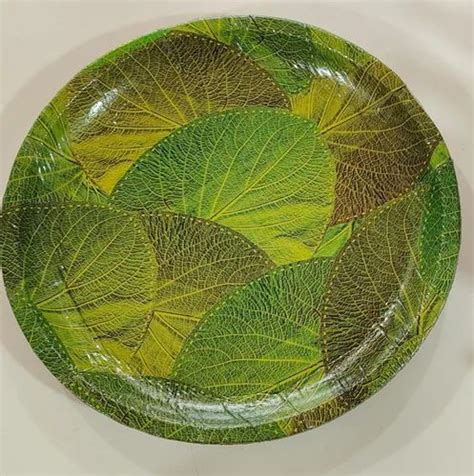 Buffer Plate At ₹ 210piece Patterned Paper Plate In Raipur Id