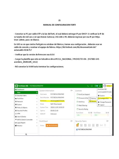 manual configuracion fortigate pdf