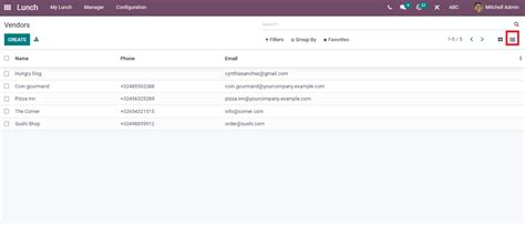 How To Define Vendors Locations Alerts In Odoo 15 Lunch Module