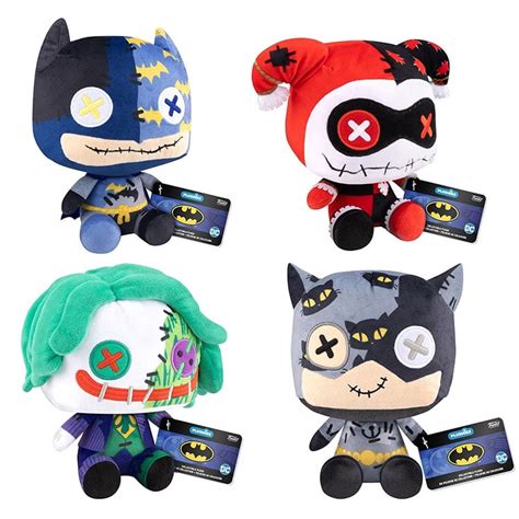 Funko Collectible Pop Plushies Dc Patchwork Set Of 4 Harley