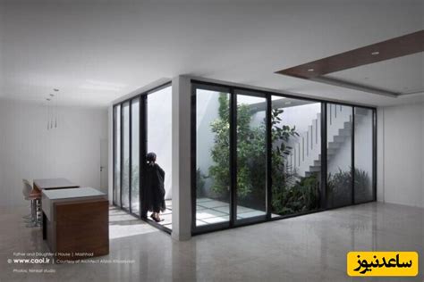 خانه پدر و دختر؛ خلاقانه‌ترین خانه مشهد با معماری فضایی و عجیب