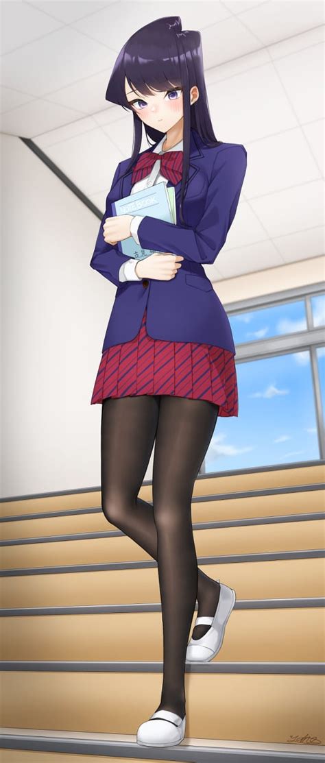 Komi San Meets Giorno Giovanna R Komi San