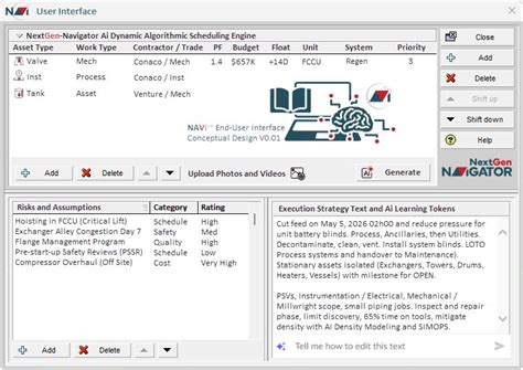 Nextgen Ai Oilandgas Oracle Primavera Planning Scheduling Controls Manufacturing