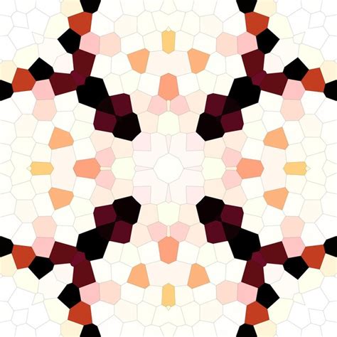 Premium Photo Seamless Square Mosaic Pattern Abstract Kaleidoscope Background