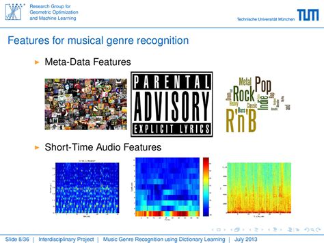 Dictionary Learning For Music Genre Recognition Speaker Deck
