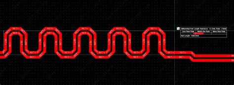 Differential Pair Equal Length Tuning Easyeda Pro User Guide