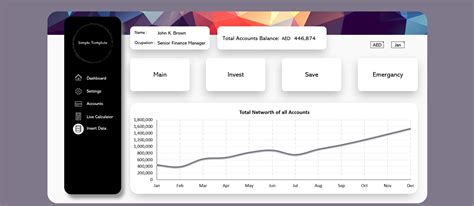 Personal Finance Excel Template Etsy