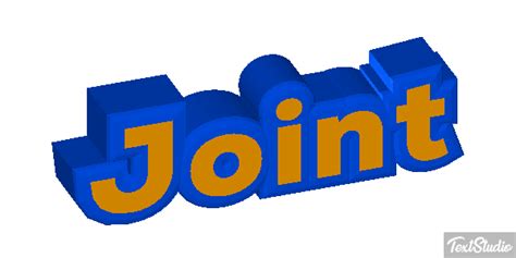 Joint Word Animated  Logo Designs