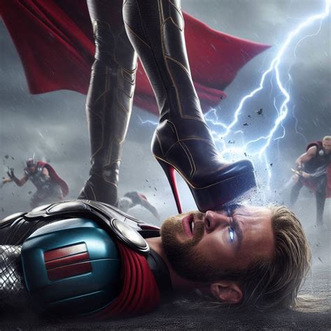 Thor Vs Storm By Peter1327 On Deviantart