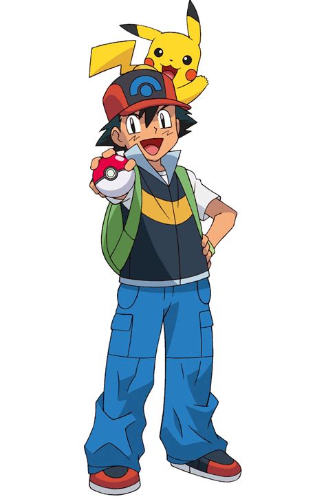 Pokemon Ash Ketchum Png Image Png Mart