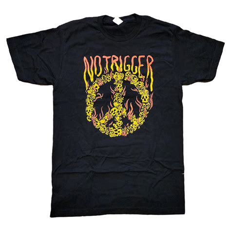 No Trigger Peace T Shirt — Stupid Rad Merch Co