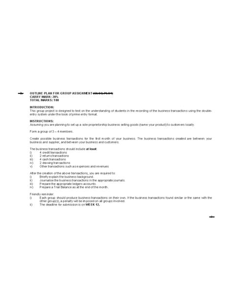 Group Assignment 8 3 Outline Plan For Group Assignment Clo2 Plo1