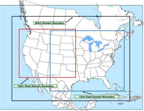 CMAQ Modeling Domain Download Scientific Diagram