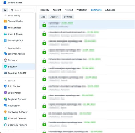 Reverse Proxy Certs Rsynology