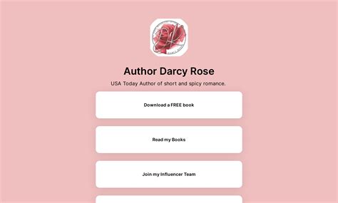 Author Darcy Roses Flowpage