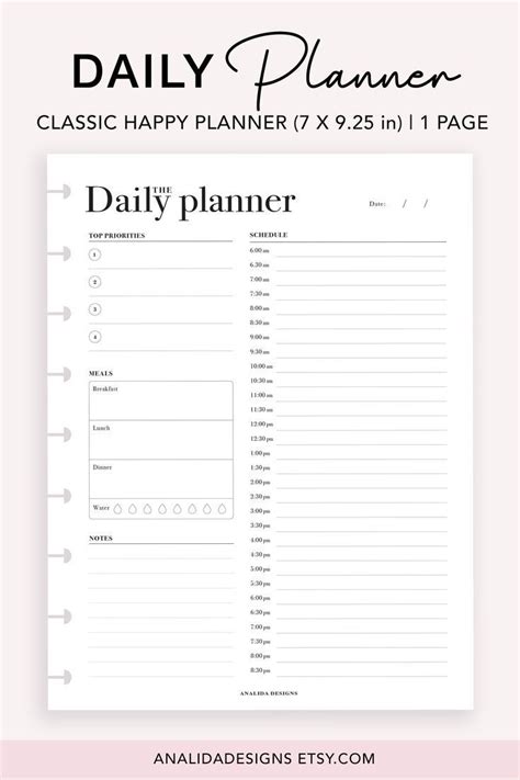 Printable Assignment Tracker Weekly Homework Planner Back To School