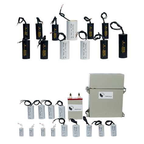 Motor Start And Running Capacitor