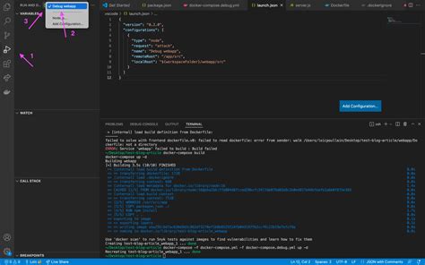 How To Use Vscode Debugger With Multiple Docker Services
