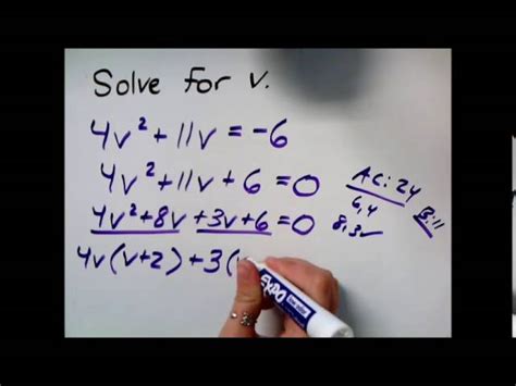 How To Solve A Quadratic Equation With Negative Leading Coefficient Tessshebaylo
