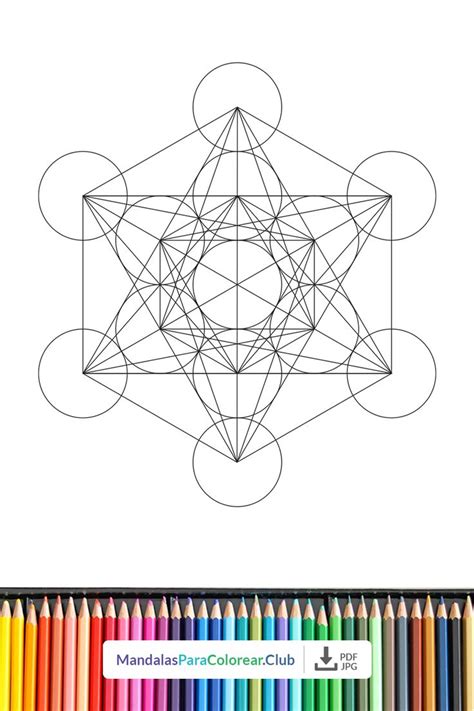 Cubo De Metatron Para Imprimir Pdf Gratis