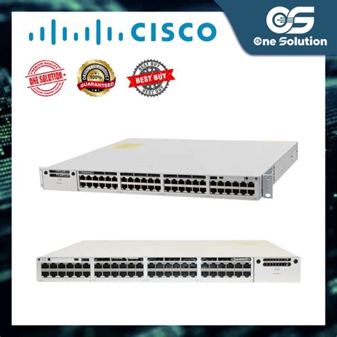 cisco catalyst 9300 series switch c9300 48p a network advantage 48 port