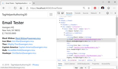 tag helper authoring in asp core wake up and code