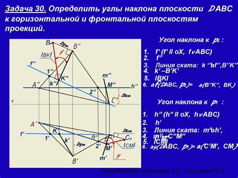 Построение проекций плоских фигур презентация онлайн