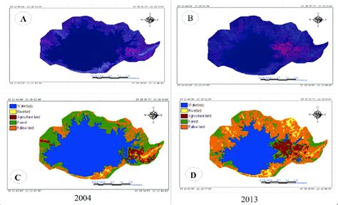 Spatio Temporal Lulc Analysis Of Khudia Dam For The Year 2004 And 2013