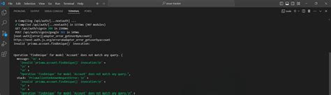 Problem With Prisma Adpater Findunique Nextjs Code With Mosh Forum