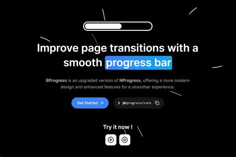 Modern Typescript Progress Bar Library Bprogress Css Script