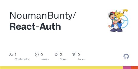 Github Noumanbuntyreact Auth