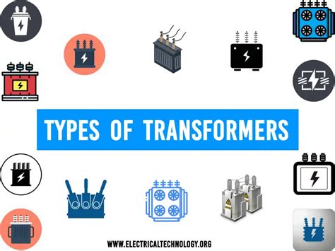 Types Of Electrical Transformers And Their Applications