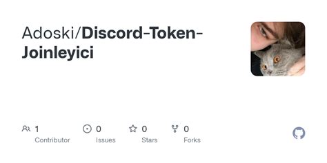 GitHub Adoski Discord Token Joinleyici