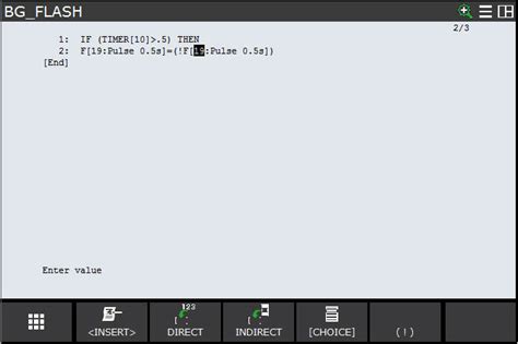 FANUC I O Configuration Setting Up Two Flashing Bits DIY Robotics