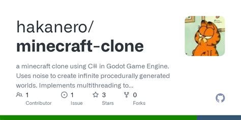 GitHub Hakanero Minecraft Clone A Minecraft Clone Using C In Godot Game Engine Uses Noise