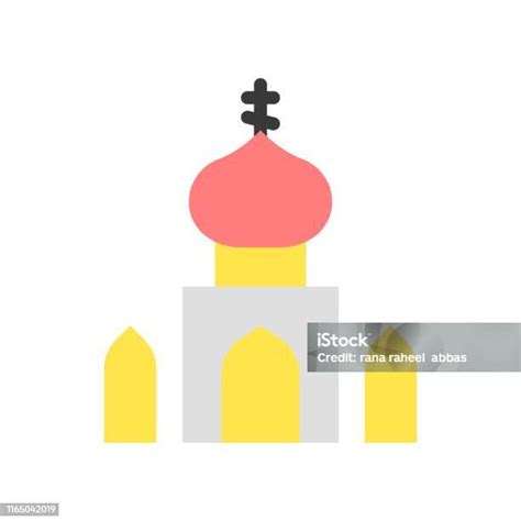 기독교 종교 가톨릭 교회 건물 평면 디자인 아이콘입니다 0명에 대한 스톡 벡터 아트 및 기타 이미지 0명 건설 산업 교회 Istock