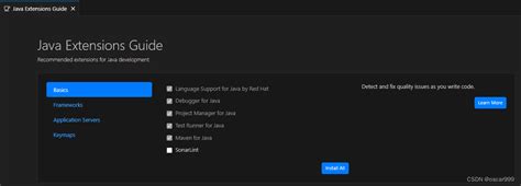 Vs Code开发java之快速入门vs Code Java Csdn博客