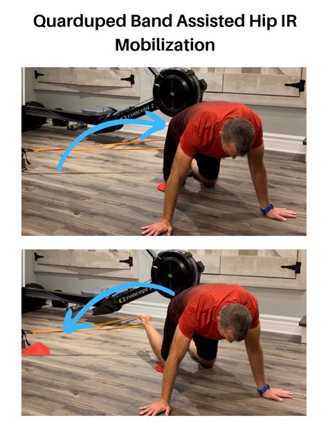 Internal Hip Rotation Stretch Hip Internal Rotation
