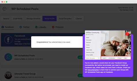How To Automatically Share Your Scheduled Wordpress Posts On Facebook Wpdeveloper