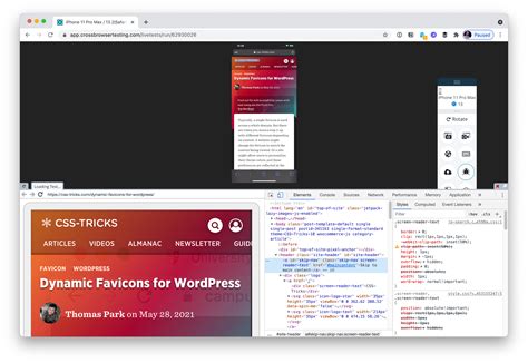 Debugging Ios Safari Css Tricks