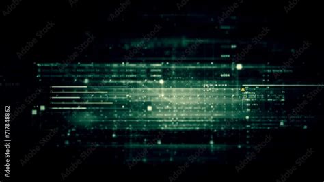 Data Matrix Simulation Ui With Cutting Edge Digital Environment With A