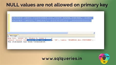 What Are The Unique Key And Primary Keys In SQL SQL Queries